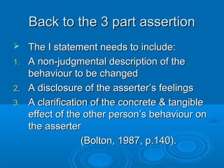 Assertive skills | PPT