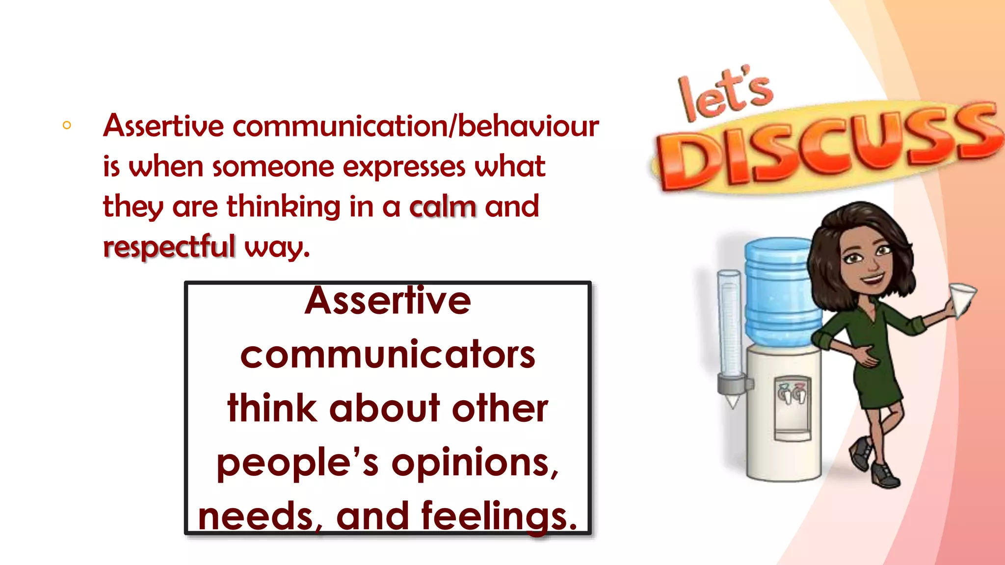 Assertive training - BOO | PPTX