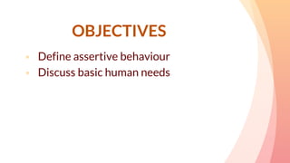 Assertive training - BOO | PPTX
