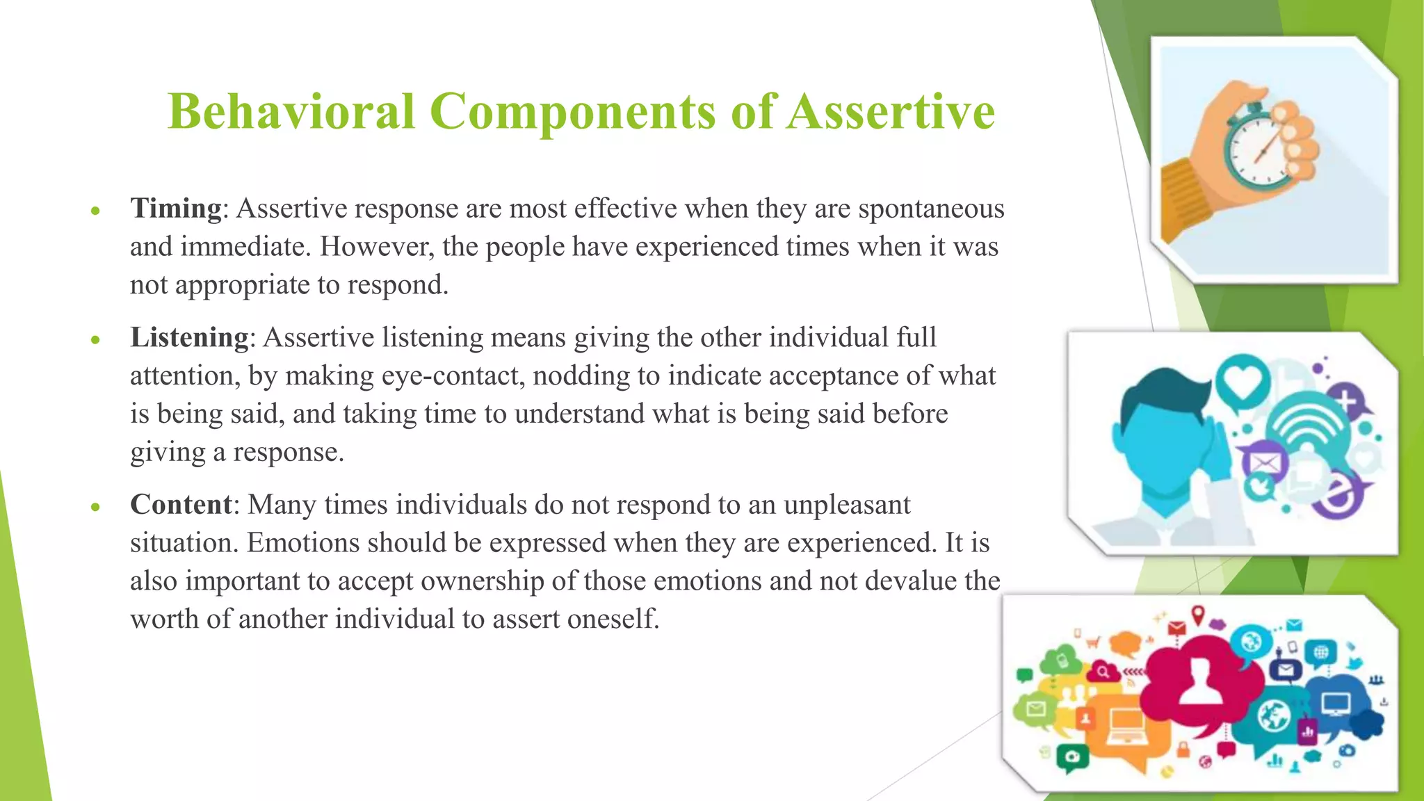 Assertive training | PPTX