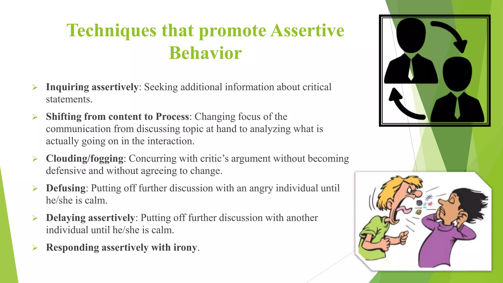 Assertive training | PPTX