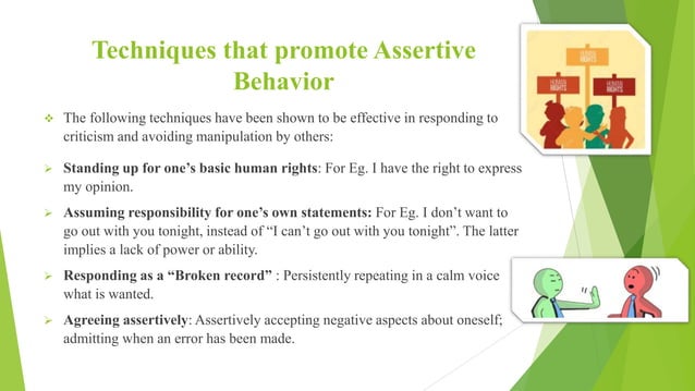 Assertive training | PPTX