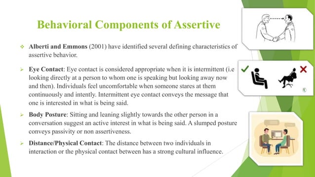 Assertive training | PPTX