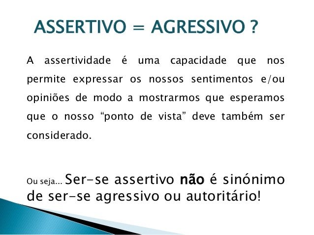 Assertividade