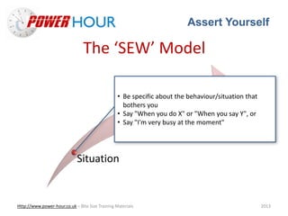 Assert yourself | PPT