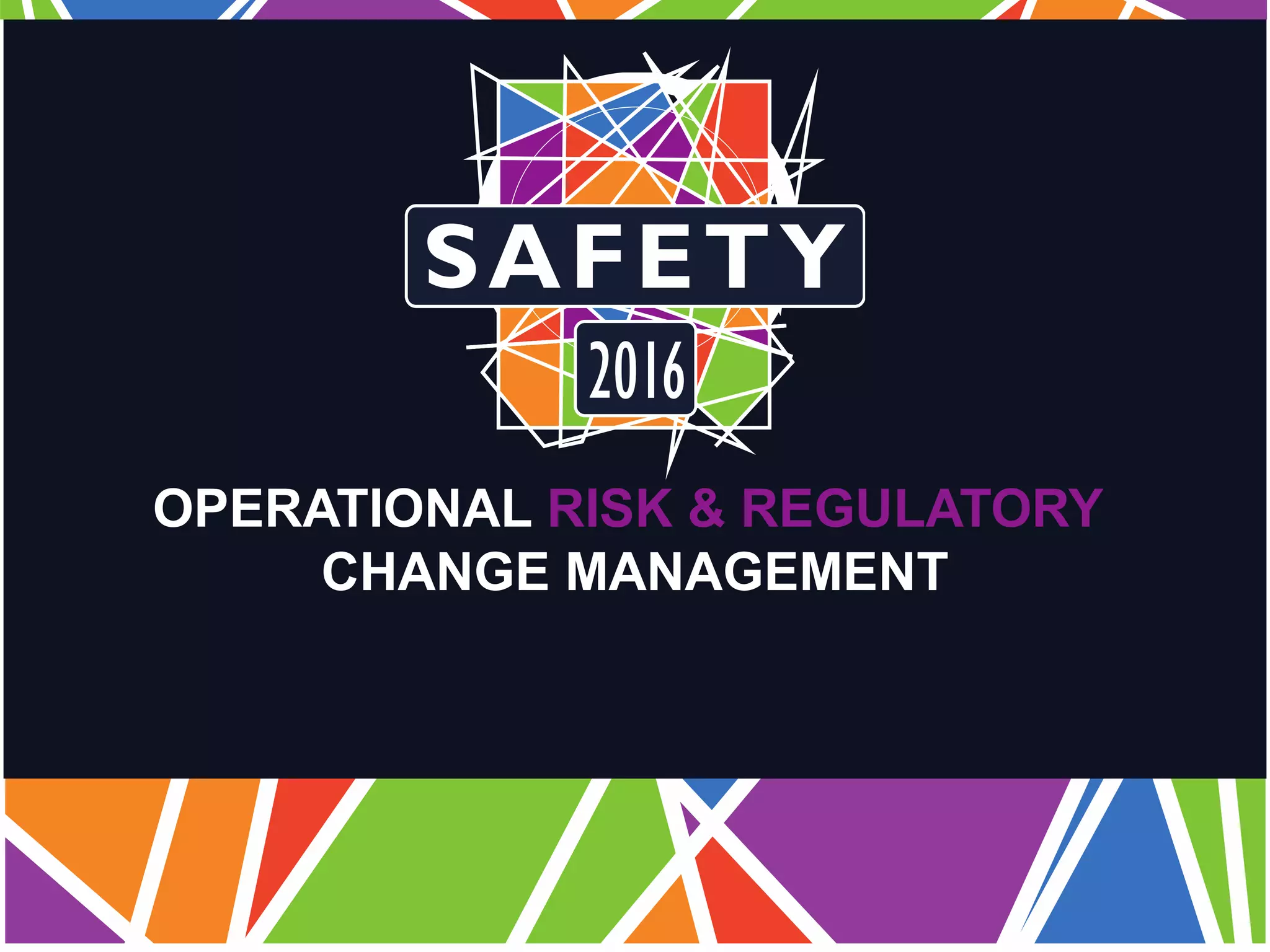 ASSE Safety 2016: Ed Sattar Speaks about Operational Risk and ...