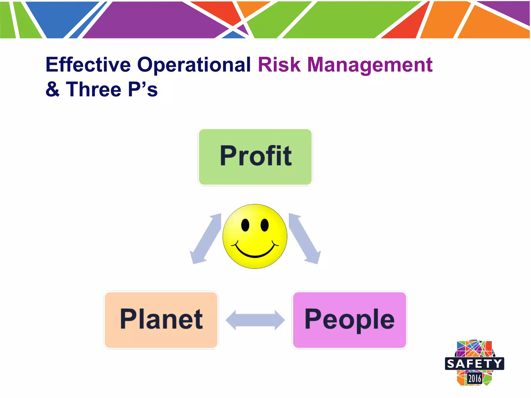 ASSE Safety 2016: Ed Sattar Speaks about Operational Risk and ...