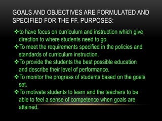 Assesing the curriculum | PPTX