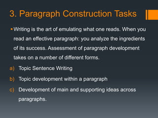 langauge Testing - Assesing writing | PPT