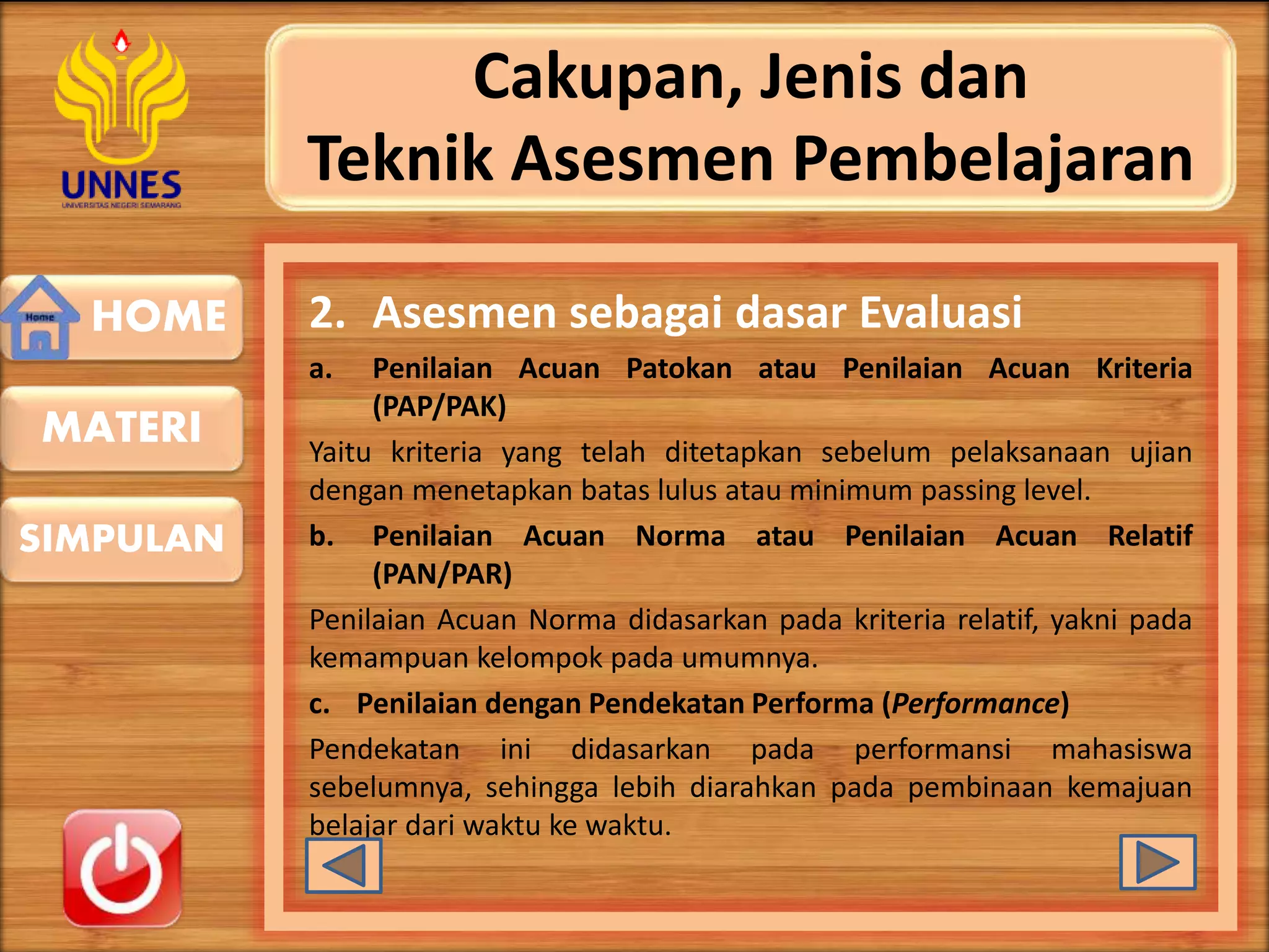 Konsep Dasar Asesmen Pembelajaran | PPTX
