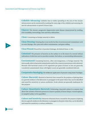 Assesment and management of venous leg ulcers | PDF