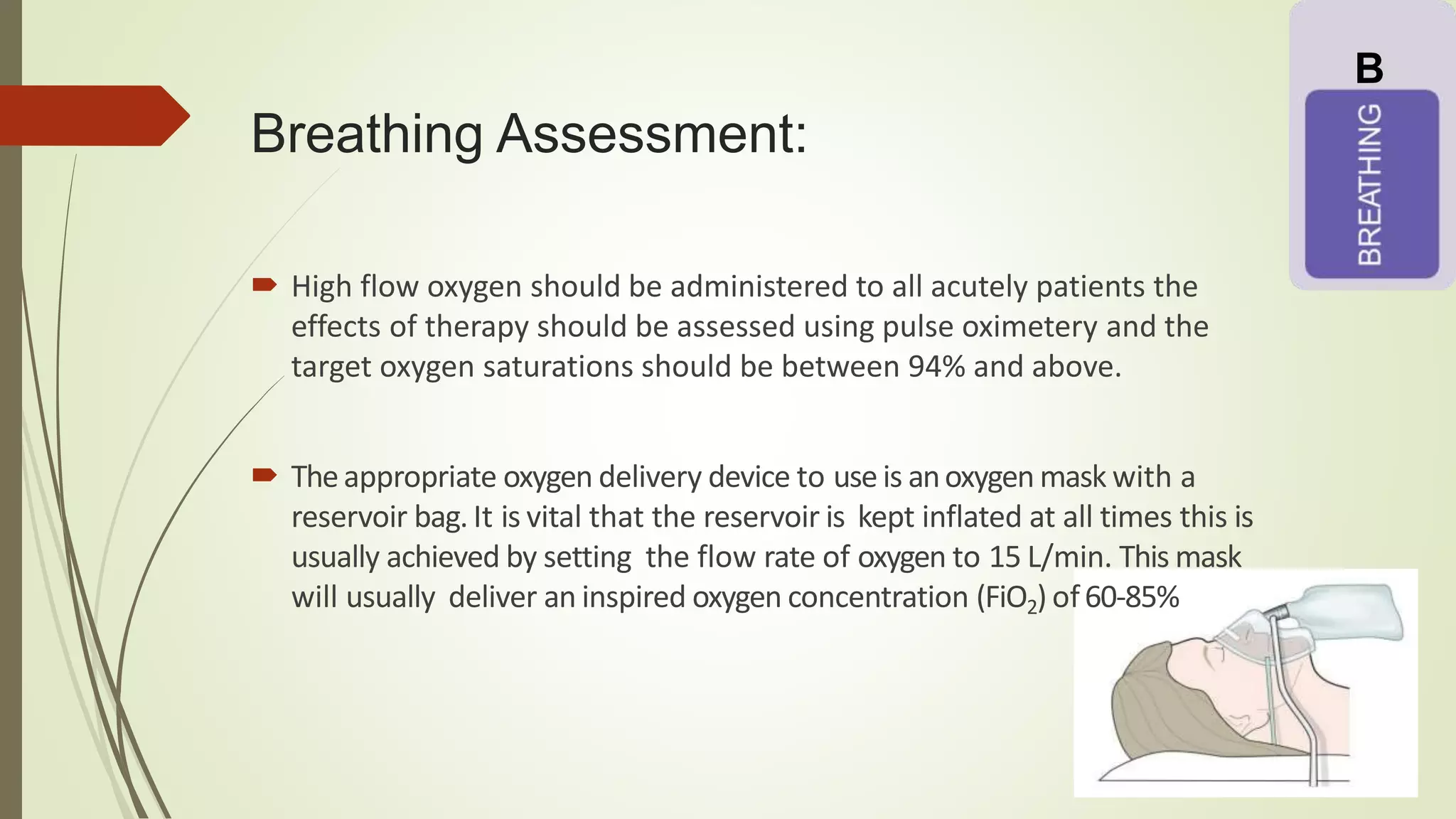 Assesment and treatment of acutely ill adult | PPTX
