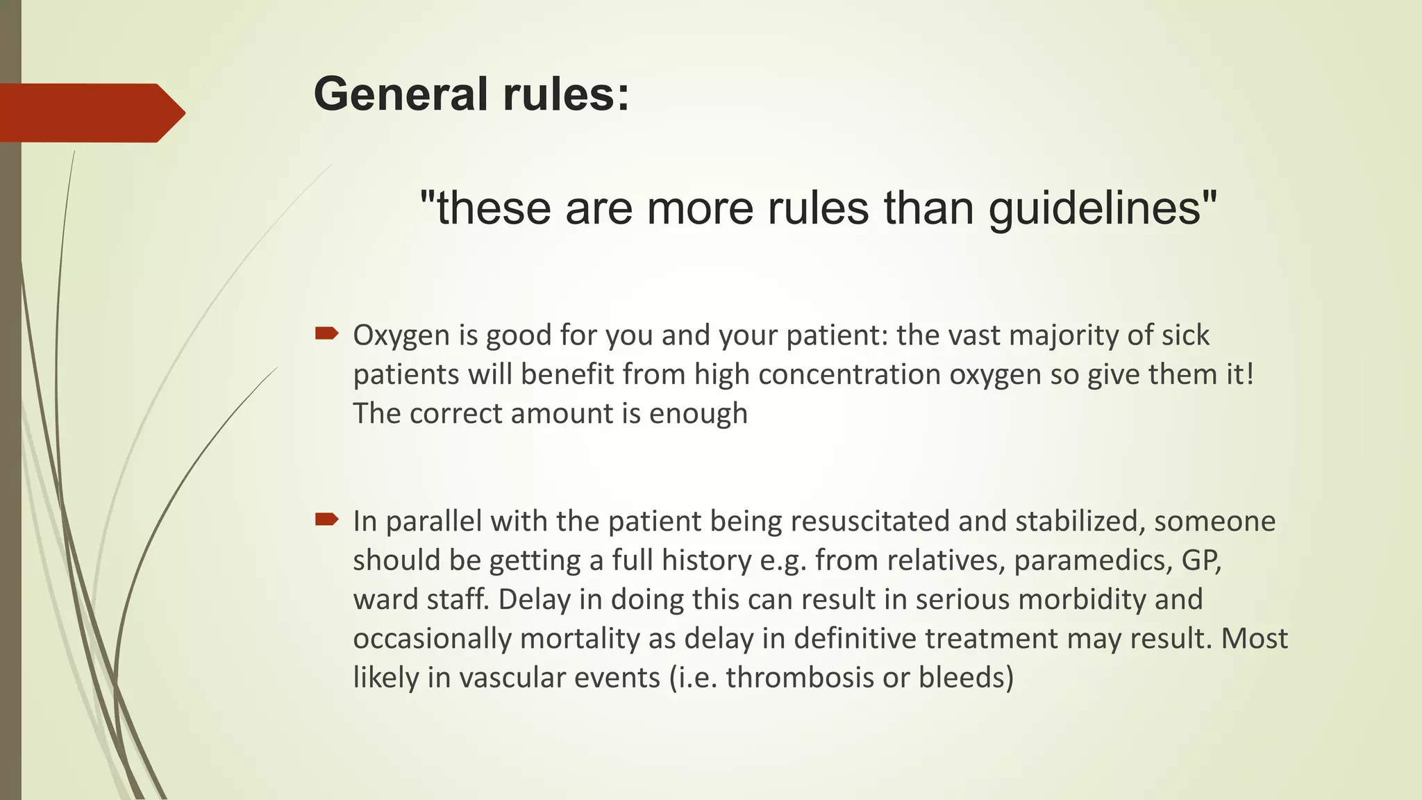 Assesment and treatment of acutely ill adult | PPTX
