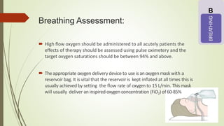 Assesment and treatment of acutely ill adult | PPTX