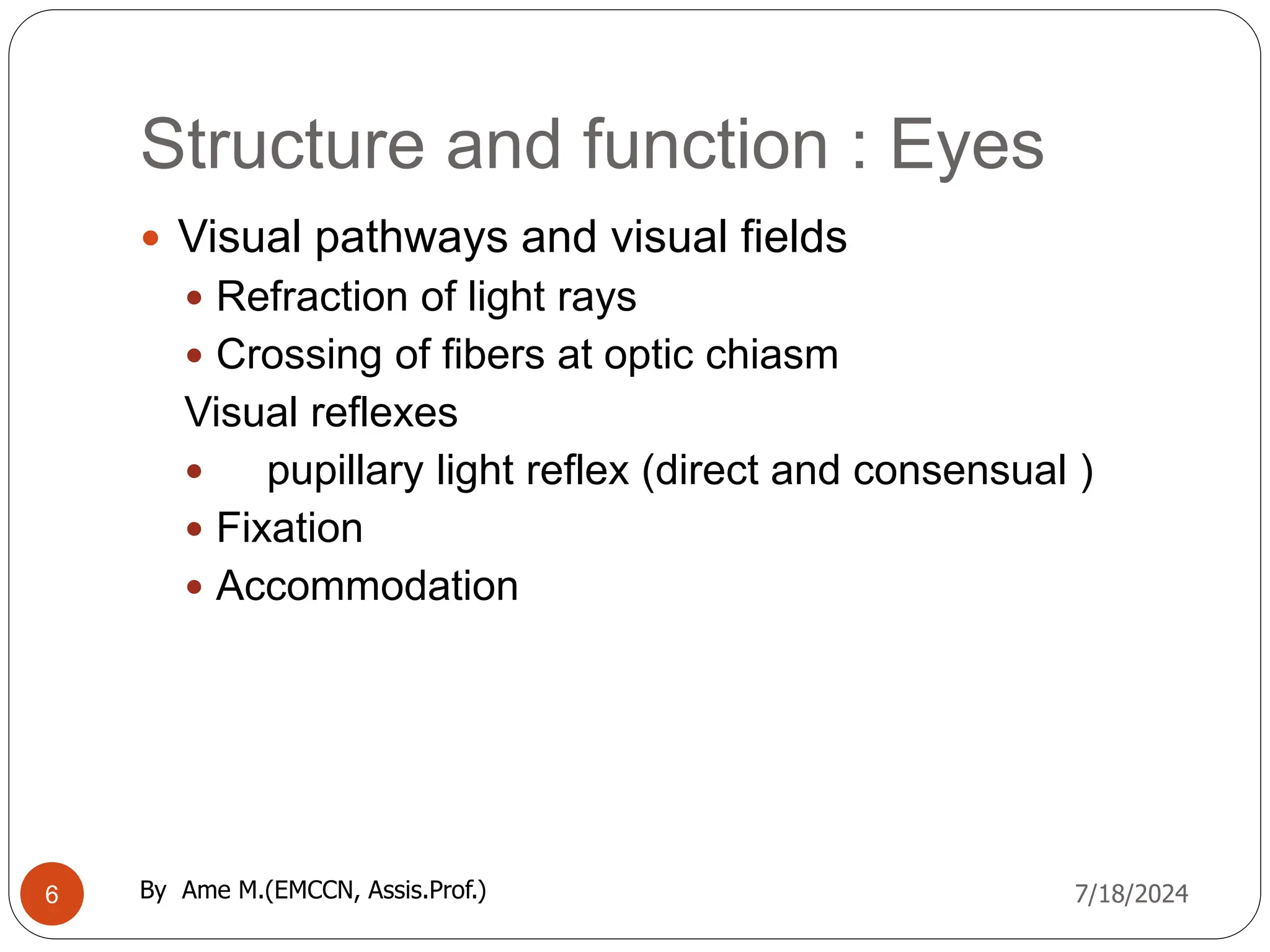 Physical Assessment of the Head, Eyes, Ears, Nose, and Throat | PPT