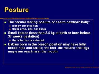 Assesment of the newborn baby kuliah | PPTX