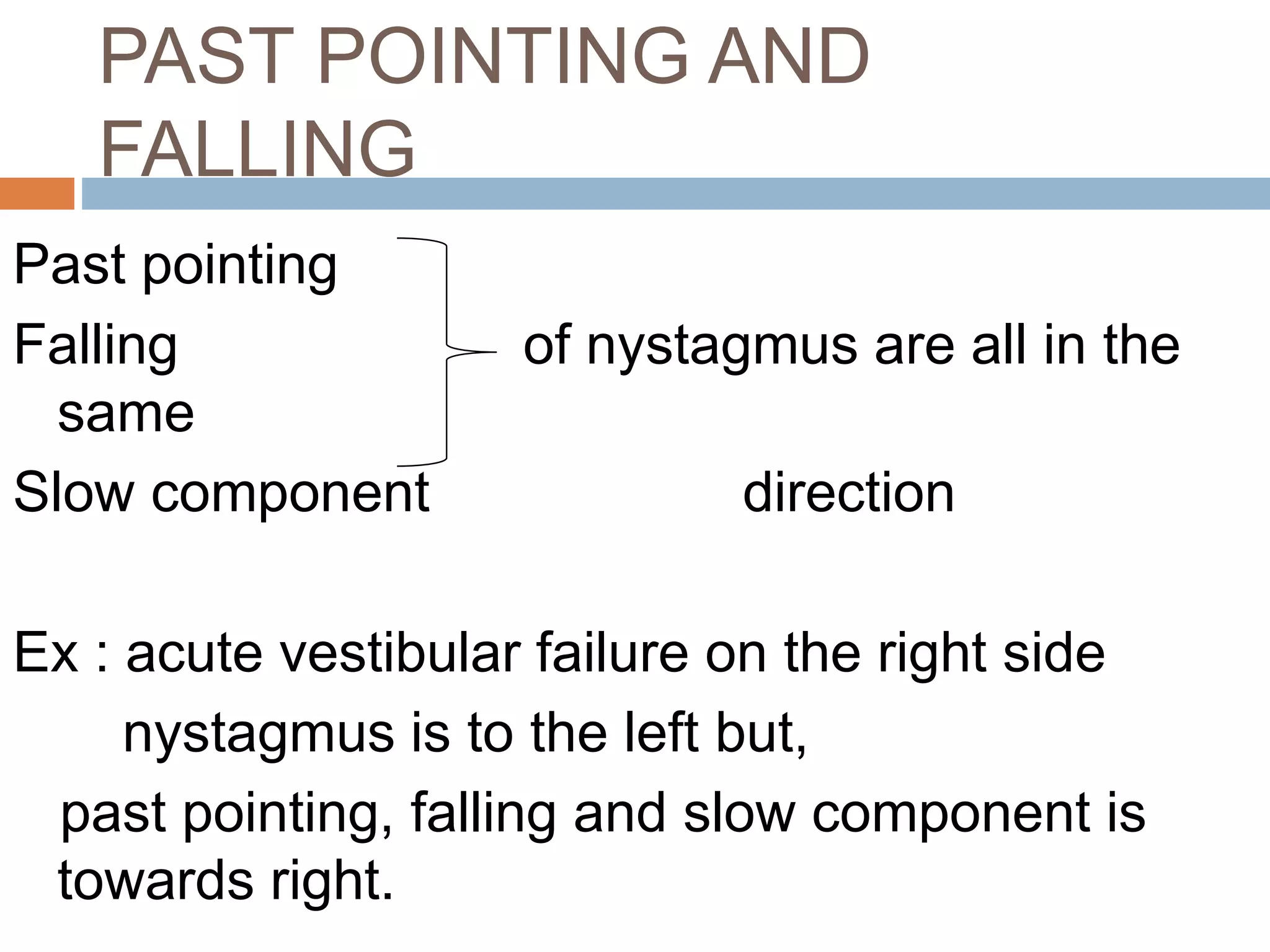 Assesment of vestibular function | PPTX