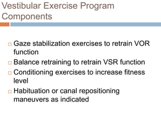 Assesment of vestibular function | PPTX