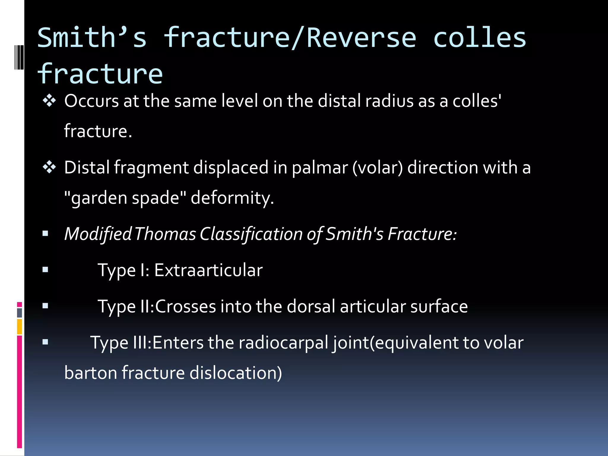 Assessent and radiology of distal end radius fracture | PPTX