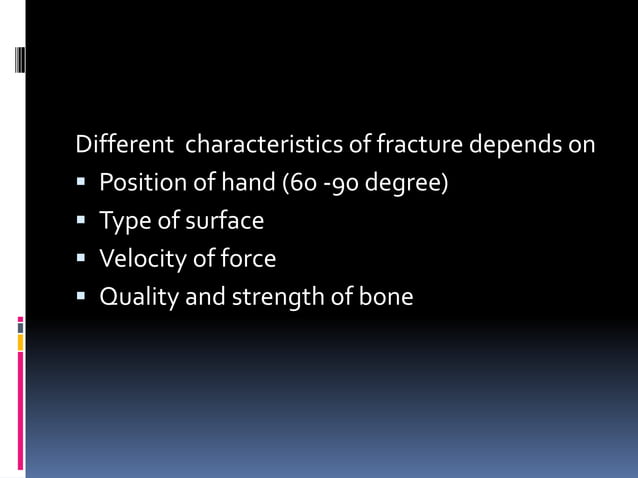Assessent and radiology of distal end radius fracture | PPTX