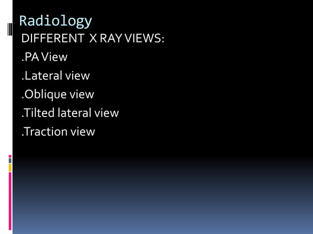 Assessent and radiology of distal end radius fracture | PPTX