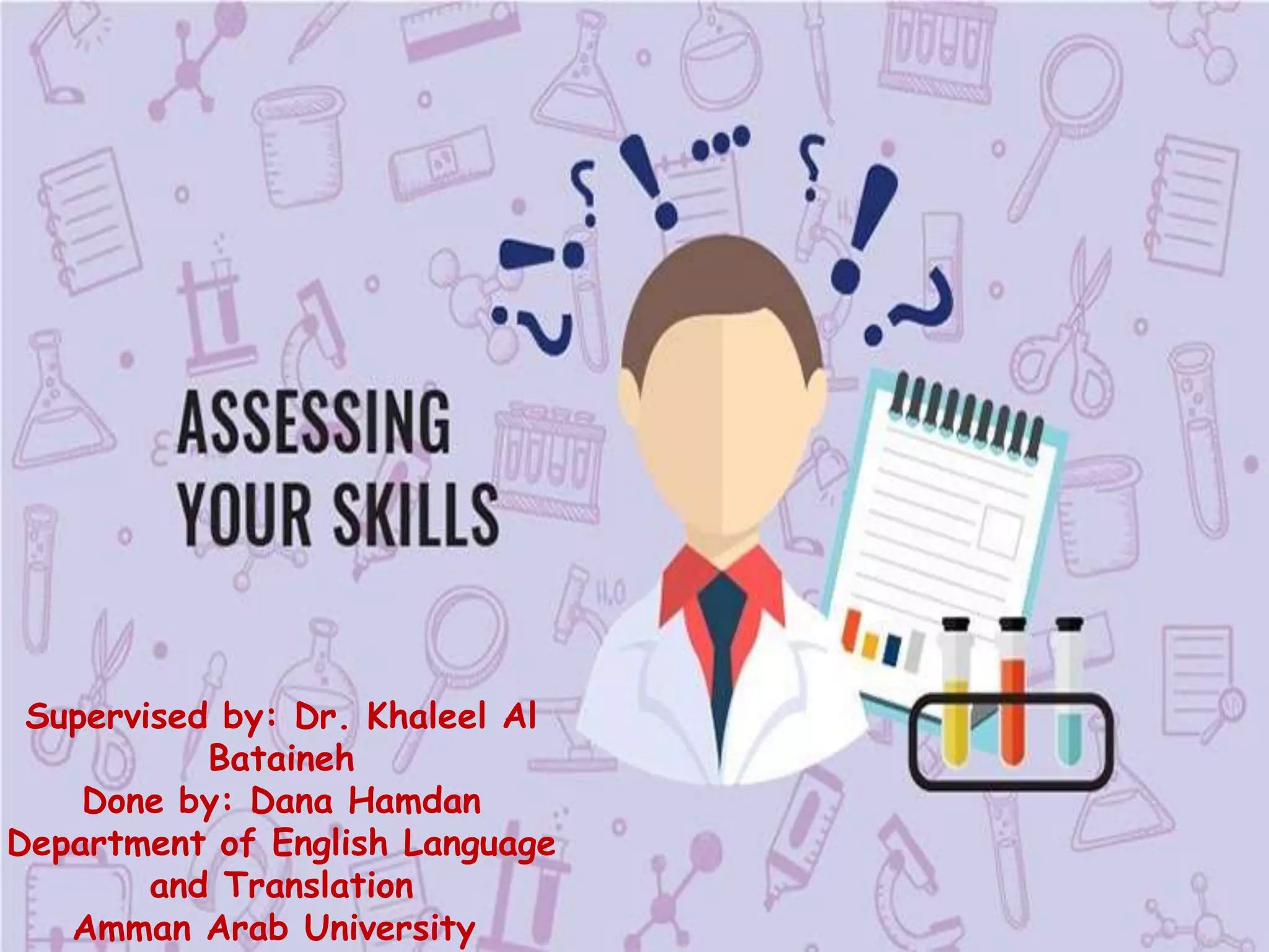 Assessing Language Skills | PPTX
