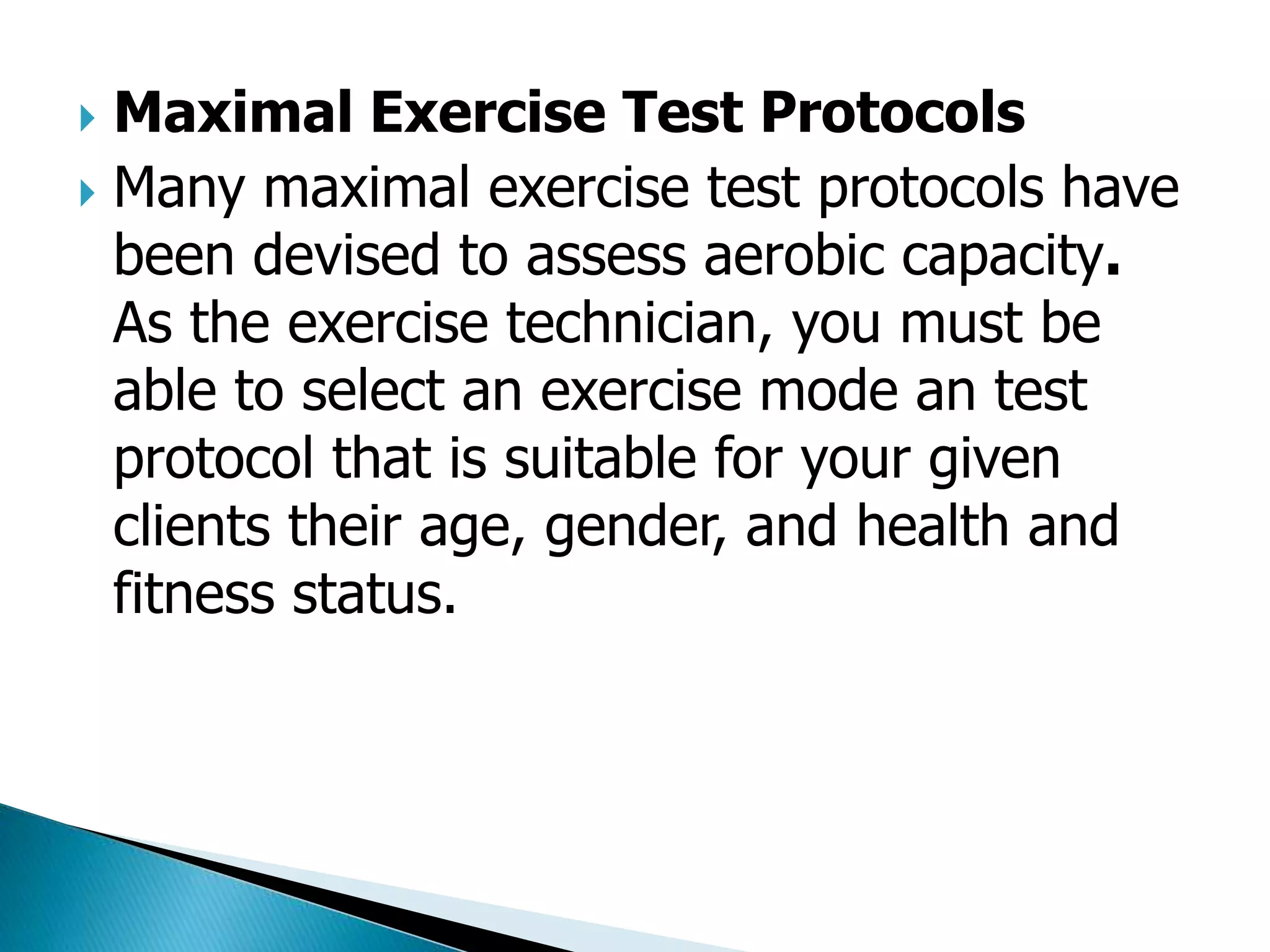 Assessing cardio-respiratory-fitness | PPTX