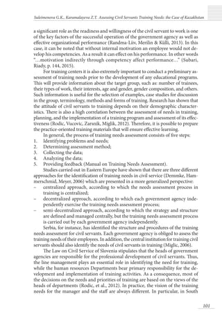 Assessing civil-servants-training-needs-the-case-of-kazakhstan | PDF