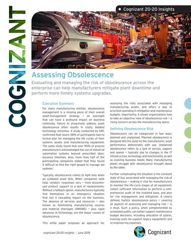 Assessing Obsolescence | PDF