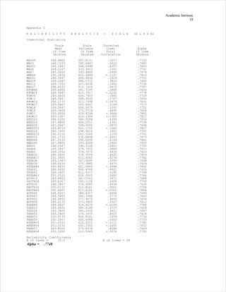 Assessing academic intrinsic motivation | PDF