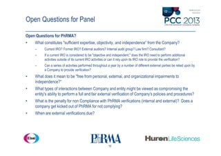Assessing Adherence to the PhRMA Code | PPT