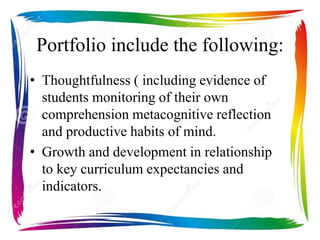 Assessing and evaluating | PPTX