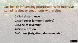 Assessing and expanding soil health | PPTX