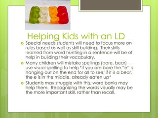 Assessing and teaching spelling | PPTX | Special Education | Education