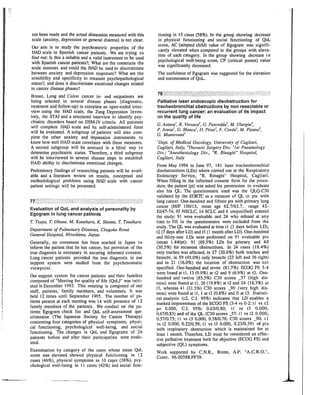 Assessing anxiety and depression with HADS Scale in a spanish cancer ...