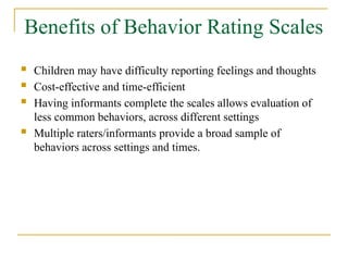 Assessing Behavior.pptx for children to learn | PPTX