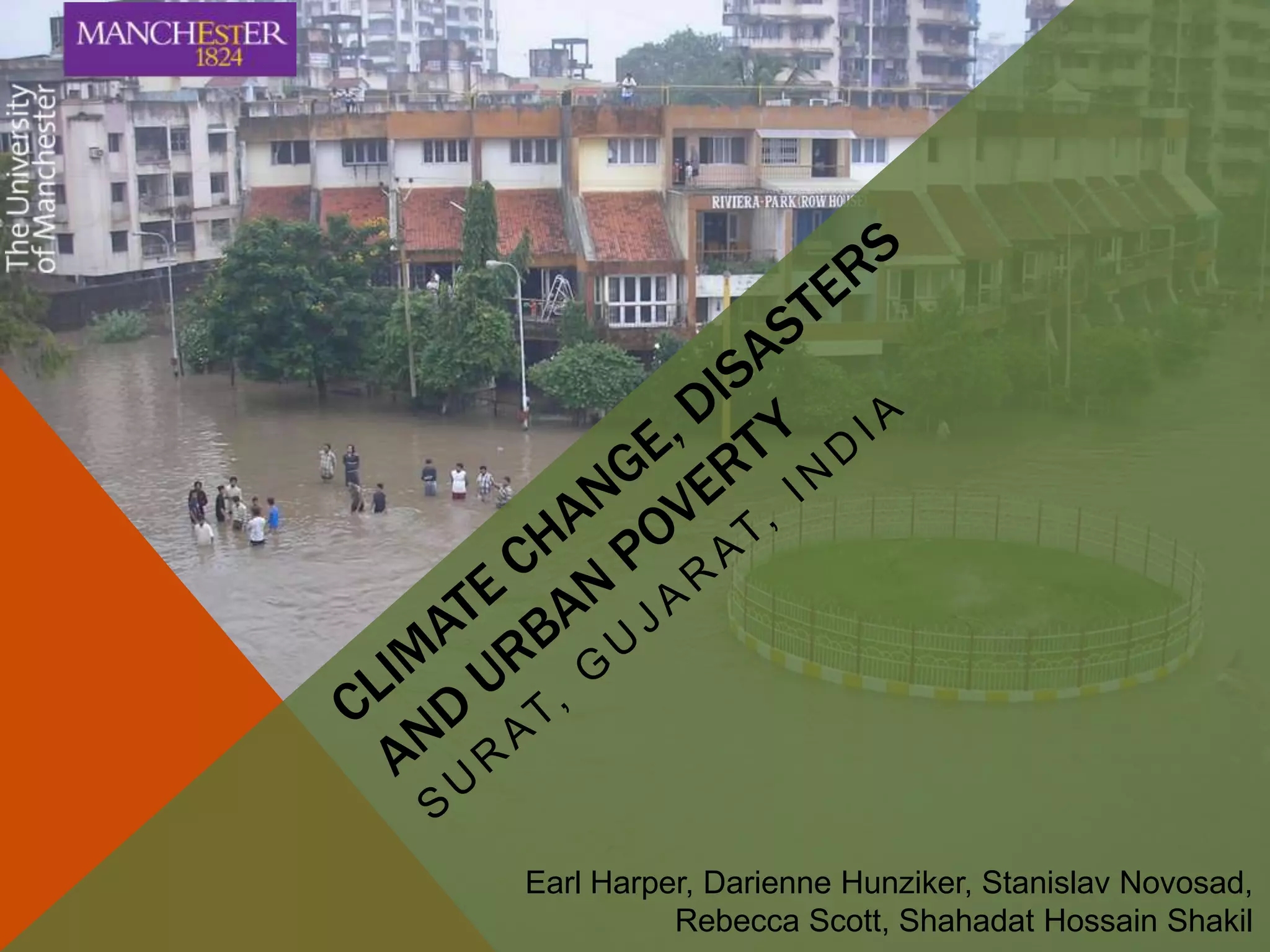 Assessing Climate Change Impact and Adptaion Measures in Surat, Gujarat, India | PPT