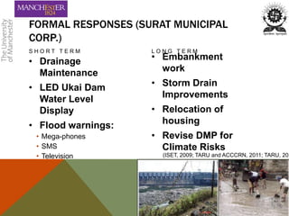 Assessing Climate Change Impact and Adptaion Measures in Surat, Gujarat ...