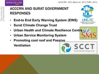 Assessing Climate Change Impact and Adptaion Measures in Surat, Gujarat ...