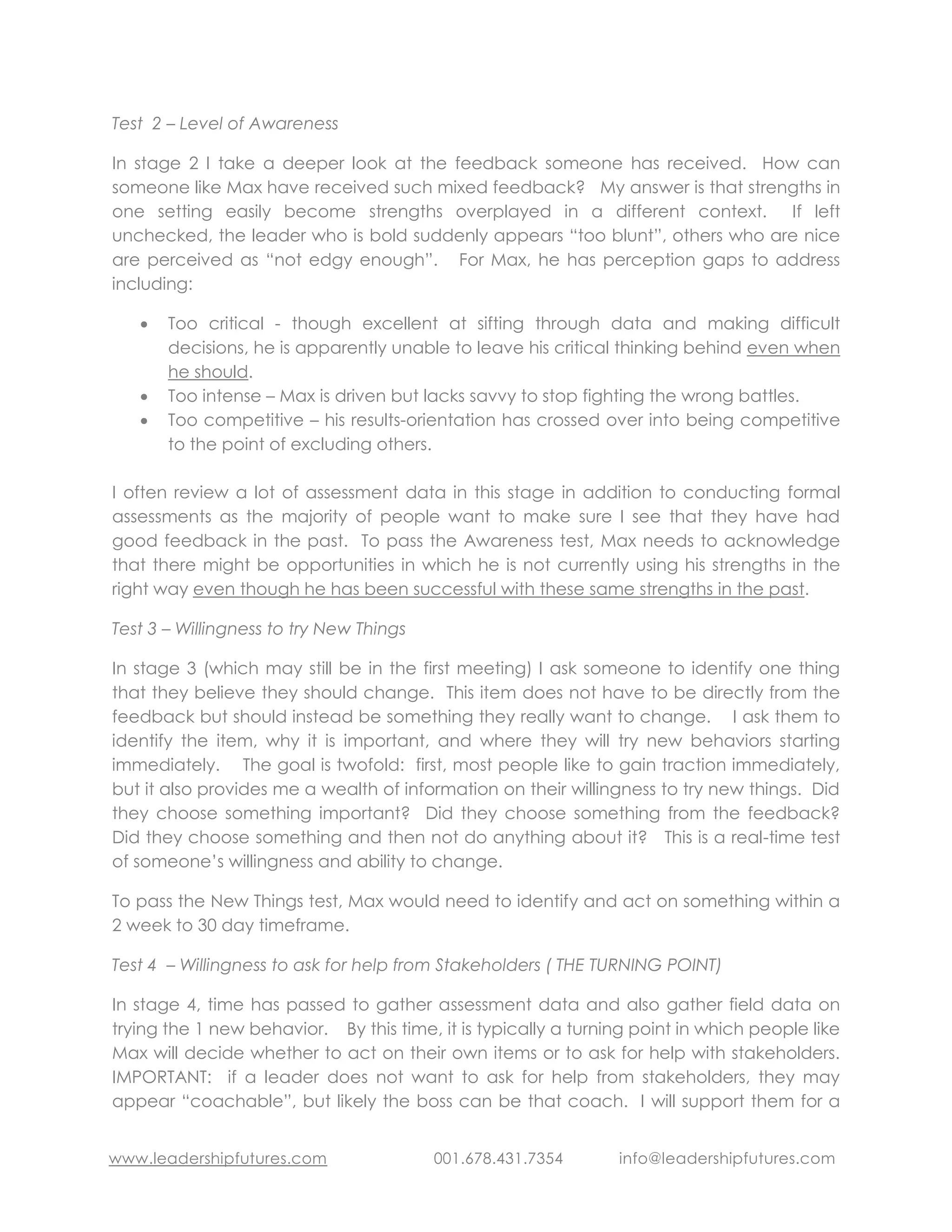 5 Steps to Assess Coachability | PDF