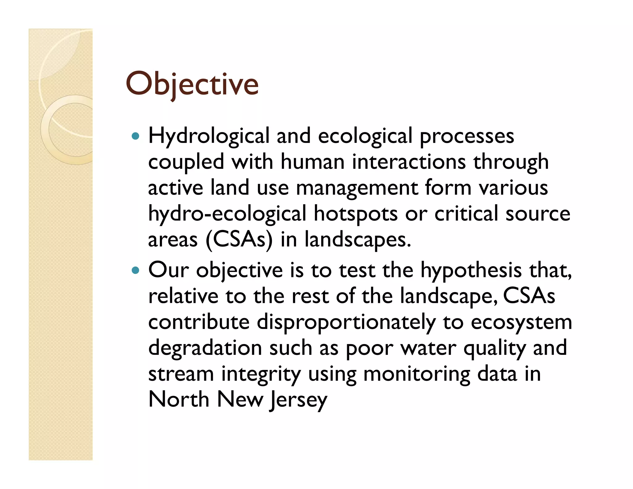 Assessing critical sources areas | PDF