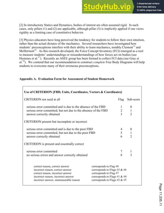 Assessing Critical Thinking In Mechanics In Engineering Education | PDF | Educational Assessment ...