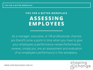 Assessing Employees | PDF