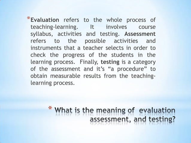 Assessing english language learners | PPTX | Standardized Testing ...