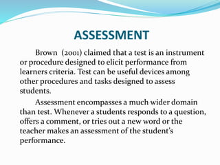Assessing grammar | PPTX