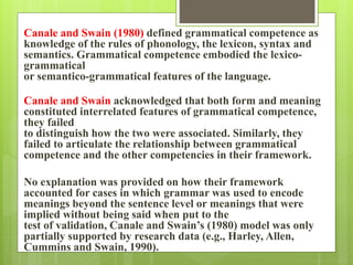 Assessing grammar report | PPT