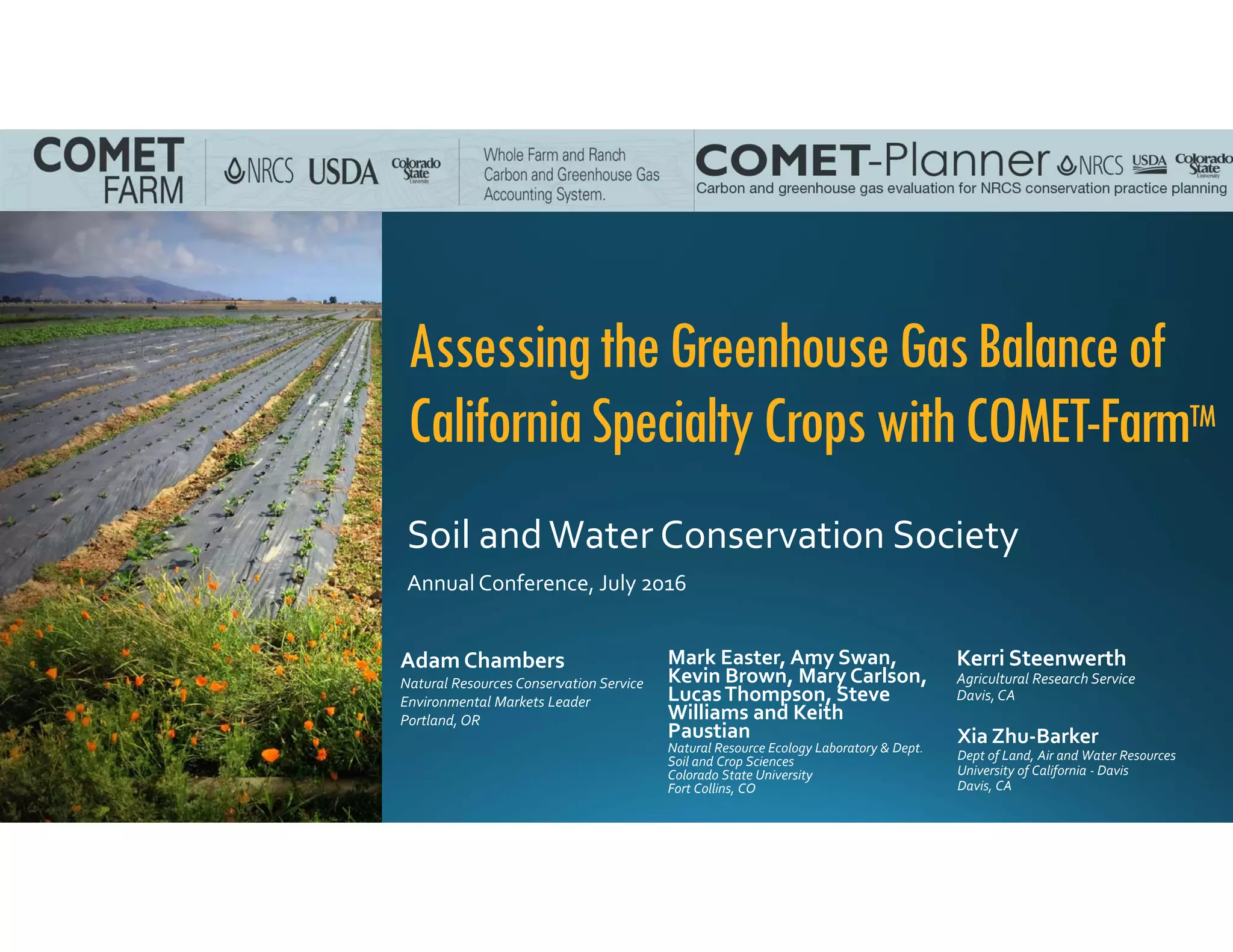Assessing greenhouse gas balance specialty crops chambers | PPT