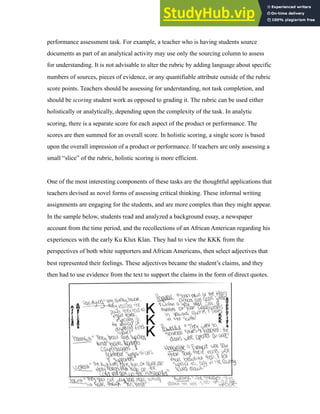 Assessing Historical Thinking Skills.Pdf