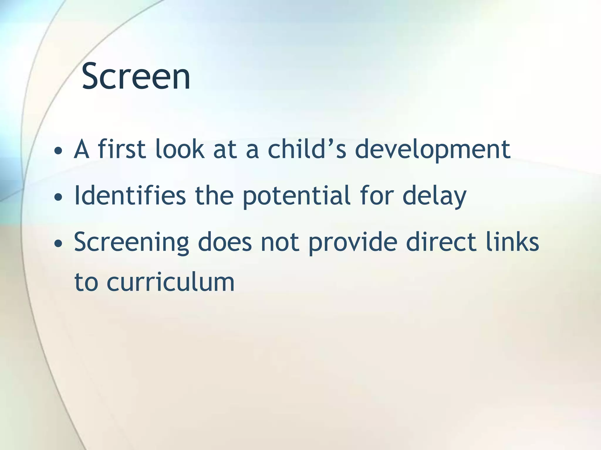 Assessing infants & toddlers | PPTX