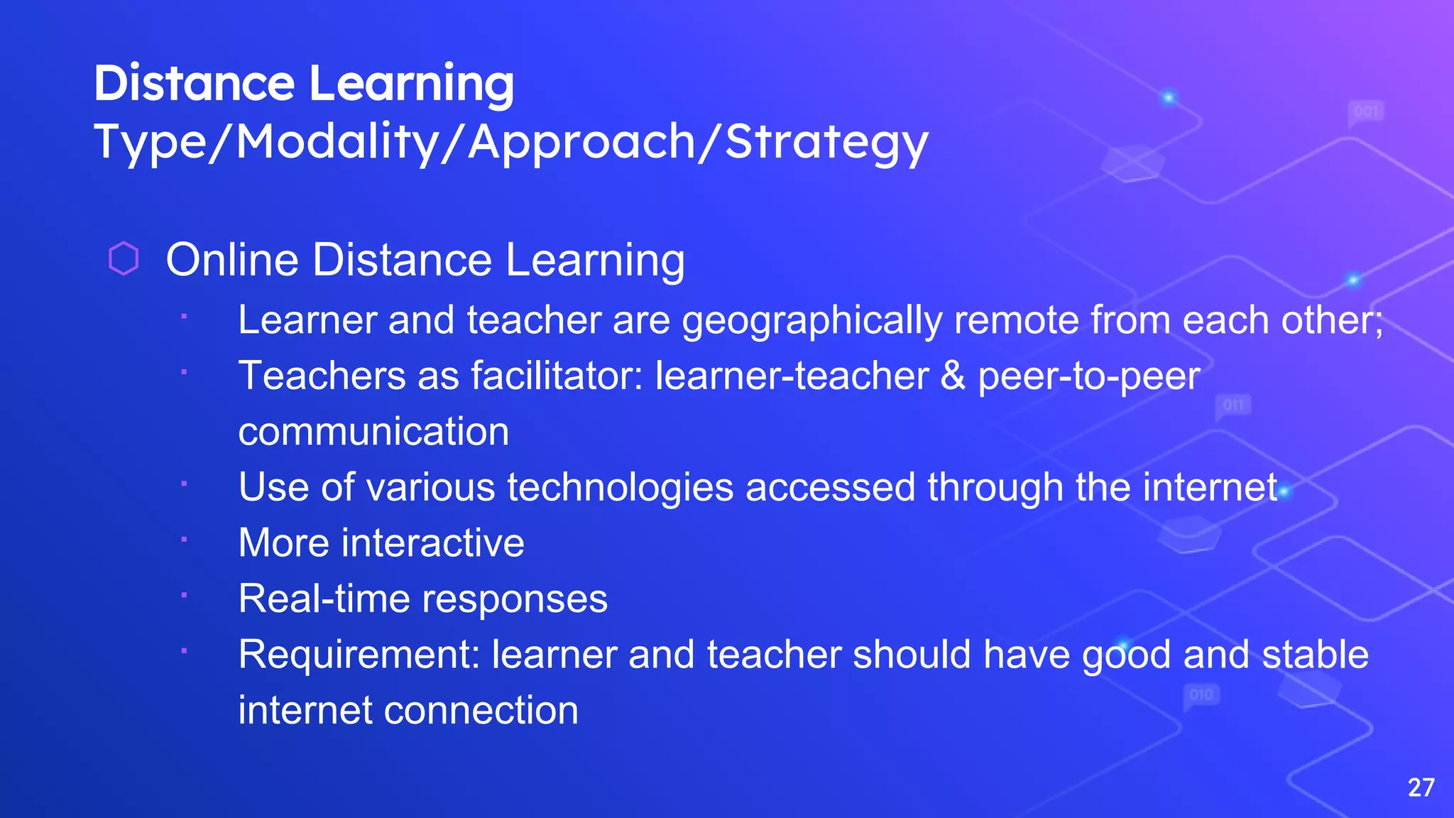 Assessing the Use of Learning Delivery Modalities | PPTX